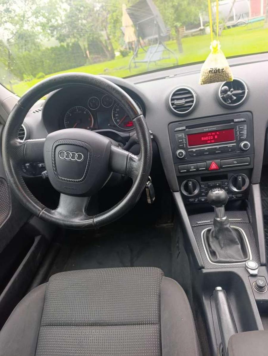 Melns Audi A3 2008 Šauļi, ar dzinēja tilpumu 1.97 L un nobraukumu 309 tūkst. km par 2250 €, foto 13 vietnē AUTOMOTO.COM.LV