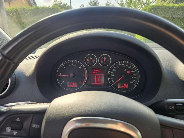 Melns Audi A3 2008 Kauņa, ar dzinēja tilpumu 1.90 L un nobraukumu 265 tūkst. km par 2500 €, foto 4 vietnē AUTOMOTO.COM.LV
