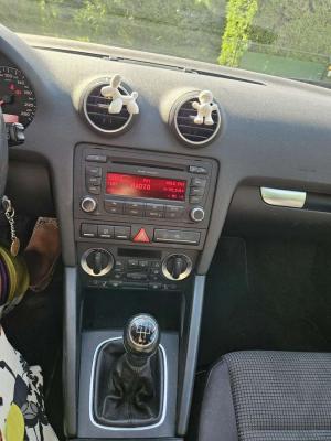 Melns Audi A3 2008 Kauņa, ar dzinēja tilpumu 1.90 L un nobraukumu 265 tūkst. km par 2500 €, foto 6 vietnē AUTOMOTO.COM.LV