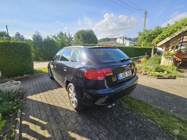 Melns Audi A3 2008 Kauņa, ar dzinēja tilpumu 1.90 L un nobraukumu 265 tūkst. km par 2500 €, foto 8 vietnē AUTOMOTO.COM.LV