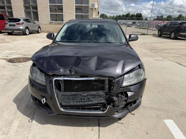 Black Audi A3 2008 in Siauliai, with an engine capacity of 1.90 L and mileage of 368 thousand km for 1950 €, photo 5 on AUTOMOTO.COM.LV