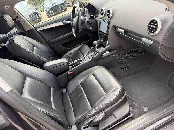 Black Audi A3 2008 in Siauliai, with an engine capacity of 1.90 L and mileage of 368 thousand km for 1950 €, photo 10 on AUTOMOTO.COM.LV