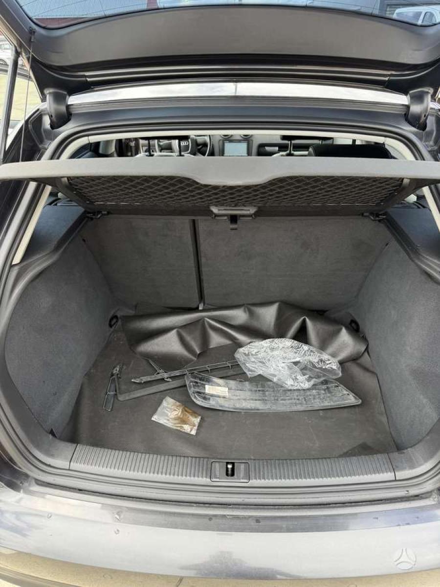 Black Audi A3 2008 in Siauliai, with an engine capacity of 1.90 L and mileage of 368 thousand km for 1950 €, photo 15 on AUTOMOTO.COM.LV