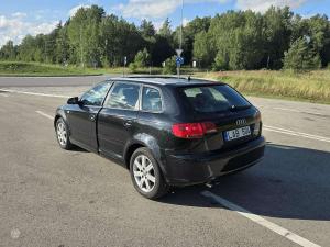 Melns Audi A3 2008 Šauļi, ar dzinēja tilpumu 1.90 L un nobraukumu 265 tūkst. km par 2700 €, foto 3 vietnē AUTOMOTO.COM.LV