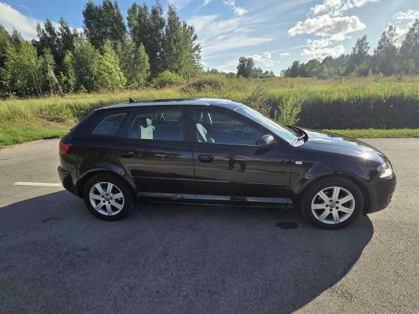 Black Audi A3 2008 in Siauliai, with an engine capacity of 1.90 L and mileage of 265 thousand km for 2700 €, photo 4 on AUTOMOTO.COM.LV