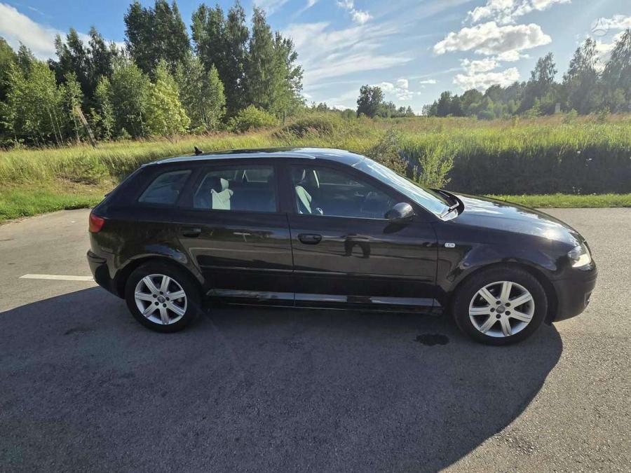 Melns Audi A3 2008 Šauļi, ar dzinēja tilpumu 1.90 L un nobraukumu 265 tūkst. km par 2700 €, foto 5 vietnē AUTOMOTO.COM.LV