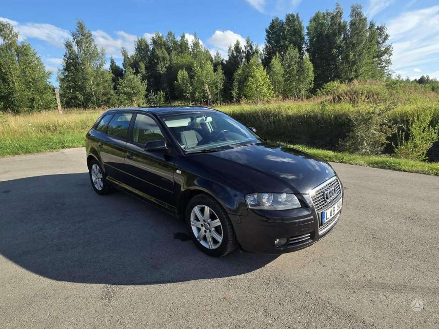 Melns Audi A3 2008 Šauļi, ar dzinēja tilpumu 1.90 L un nobraukumu 265 tūkst. km par 2700 €, foto 7 vietnē AUTOMOTO.COM.LV