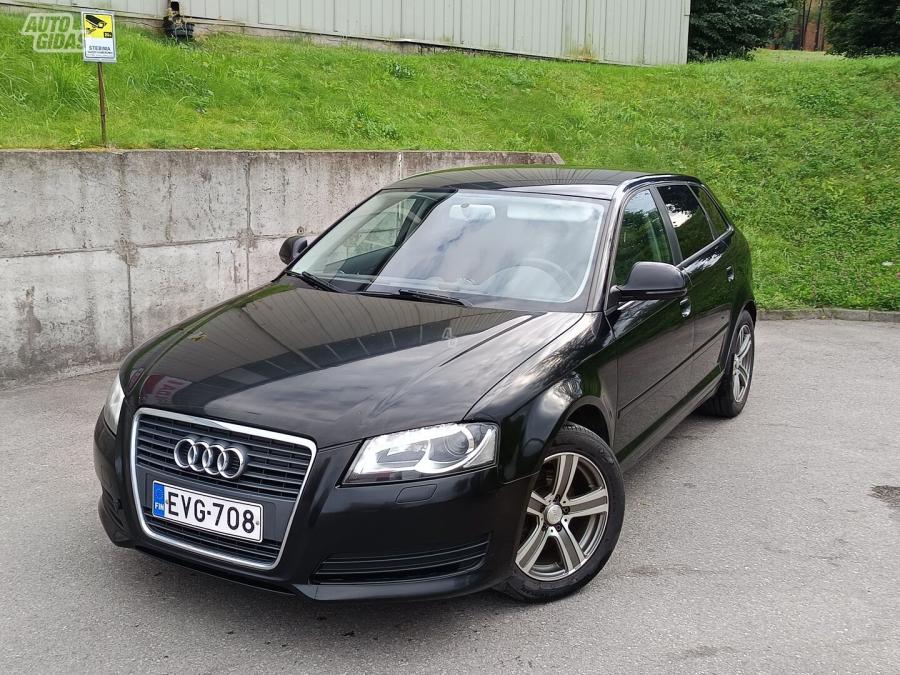 Melns Audi A3 2008 Alīta, ar dzinēja tilpumu 2.00 L un nobraukumu 390 tūkst. km par 3950 €, foto 1 vietnē AUTOMOTO.COM.LV