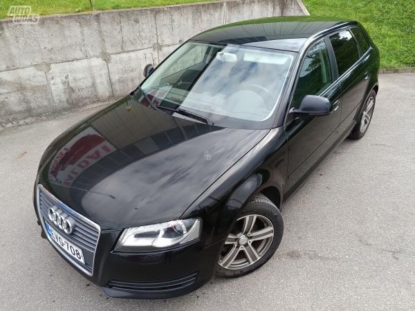 Black Audi A3 2008 in Alytus, with an engine capacity of 2.00 L and mileage of 390 thousand km for 3950 €, photo 3 on AUTOMOTO.COM.LV