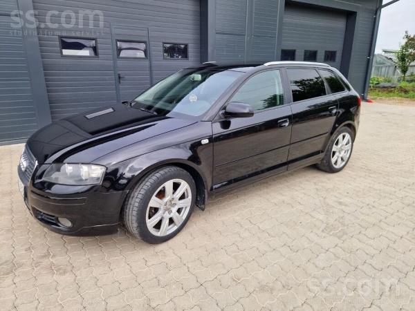 Melns Audi A3 2008 Talsi, ar dzinēja tilpumu 1.90 L un nobraukumu 286 tūkst. km par 3550 €, foto 1 vietnē AUTOMOTO.COM.LV