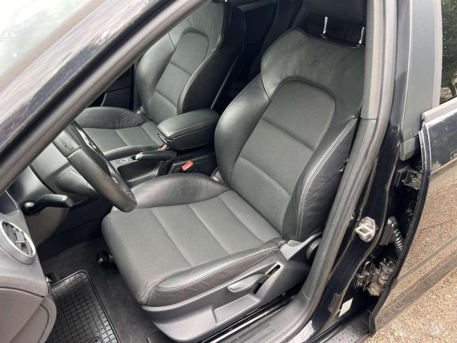 Black Audi A3 2008 in Sirvintos, with an engine capacity of 1.97 L and mileage of 353 thousand km for 3750 €, photo 15 on AUTOMOTO.COM.LV