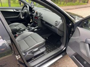 Black Audi A3 2008 in Sirvintos, with an engine capacity of 1.97 L and mileage of 353 thousand km for 3750 €, photo 18 on AUTOMOTO.COM.LV