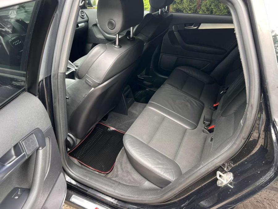 Black Audi A3 2008 in Sirvintos, with an engine capacity of 1.97 L and mileage of 353 thousand km for 3750 €, photo 21 on AUTOMOTO.COM.LV