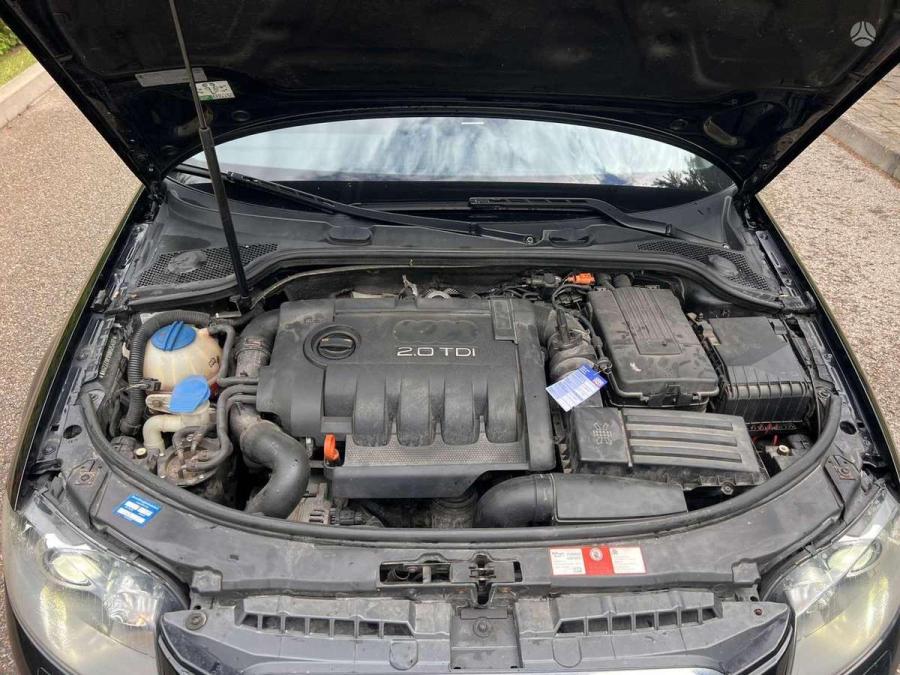 Black Audi A3 2008 in Sirvintos, with an engine capacity of 1.97 L and mileage of 353 thousand km for 3750 €, photo 24 on AUTOMOTO.COM.LV