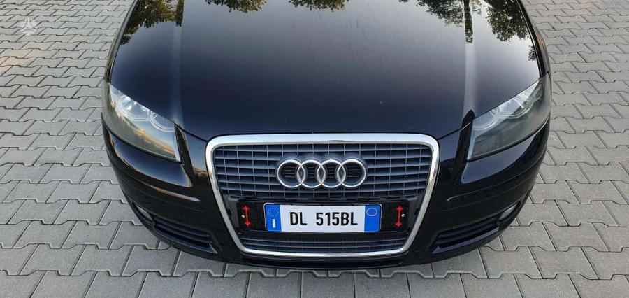 Melns Audi A3 2008 Viļņa, ar dzinēja tilpumu 1.97 L un nobraukumu 290 tūkst. km par 3100 €, foto 5 vietnē AUTOMOTO.COM.LV