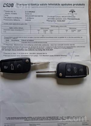 Black Audi A3 2008 in Bauska, with an engine capacity of 2.00 L and mileage of 359 thousand km for 2499 €, photo 9 on AUTOMOTO.COM.LV