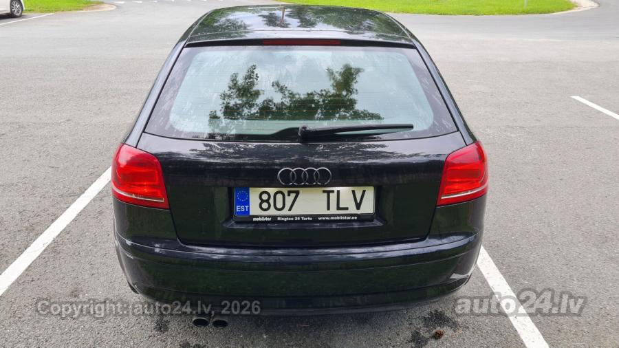 Black Audi A3 2008 in Saku, with an engine capacity of 1.80 L and mileage of 294 thousand km for 3000 €, photo 7 on AUTOMOTO.COM.LV