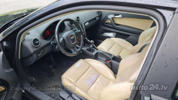 Black Audi A3 2008 in Saku, with an engine capacity of 1.80 L and mileage of 294 thousand km for 3000 €, photo 8 on AUTOMOTO.COM.LV
