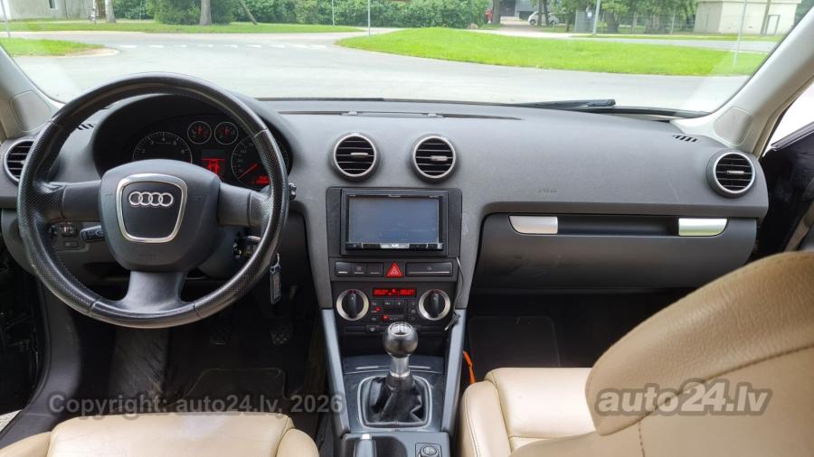 Black Audi A3 2008 in Saku, with an engine capacity of 1.80 L and mileage of 294 thousand km for 3000 €, photo 11 on AUTOMOTO.COM.LV