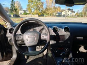Black Audi A3 2008 in Riga, with an engine capacity of 2.00 L and mileage of 233 thousand km for 4100 €, photo 11 on AUTOMOTO.COM.LV
