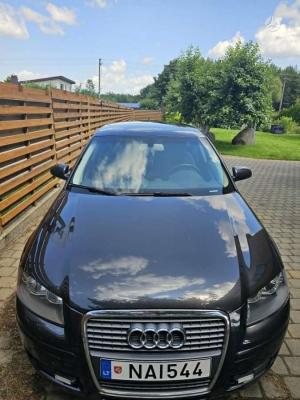 Black Audi A3 2008 in Kaunas, with an engine capacity of 1.90 L and mileage of 285 thousand km for 3900 €, photo 3 on AUTOMOTO.COM.LV