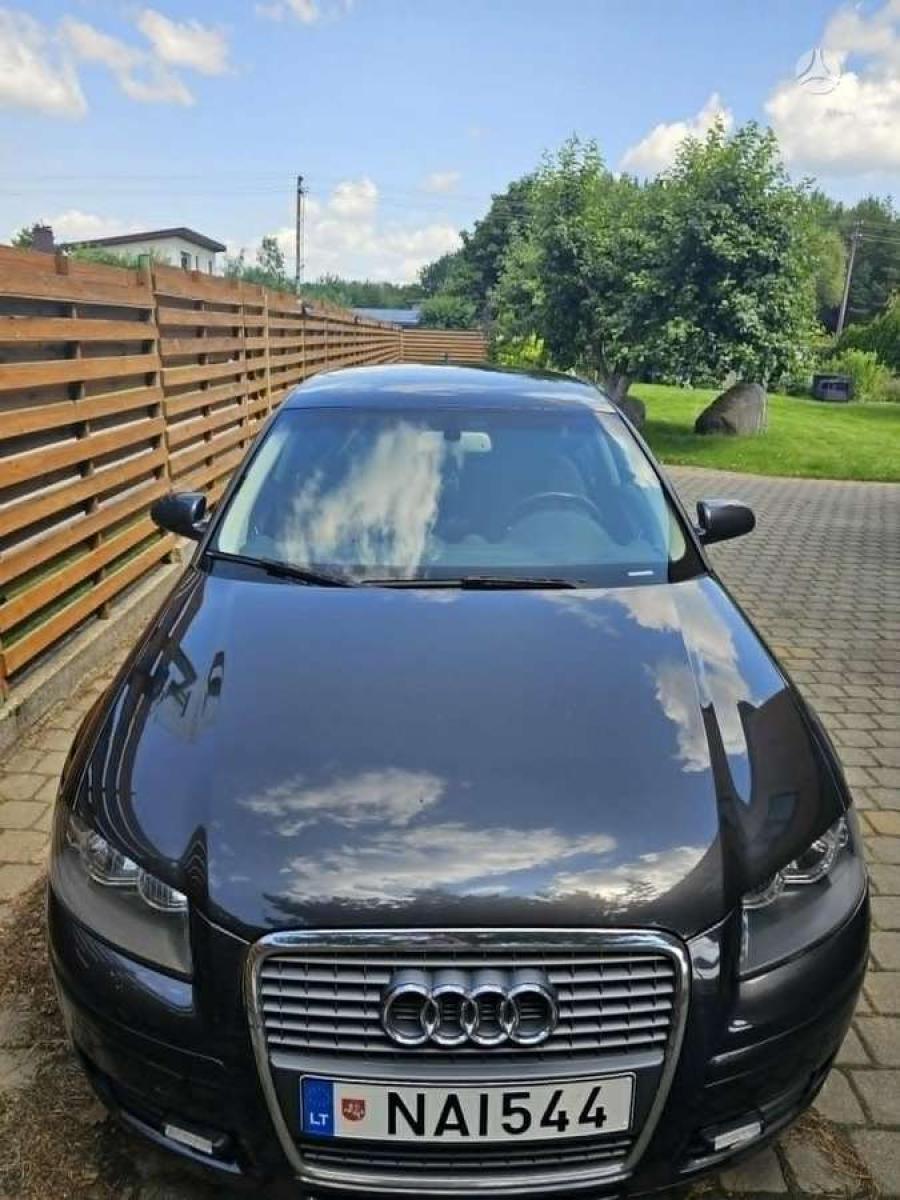 Black Audi A3 2008 in Kaunas, with an engine capacity of 1.90 L and mileage of 285 thousand km for 3900 €, photo 3 on AUTOMOTO.COM.LV