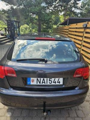 Black Audi A3 2008 in Kaunas, with an engine capacity of 1.90 L and mileage of 285 thousand km for 3900 €, photo 6 on AUTOMOTO.COM.LV