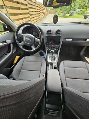 Black Audi A3 2008 in Kaunas, with an engine capacity of 1.90 L and mileage of 285 thousand km for 3900 €, photo 8 on AUTOMOTO.COM.LV