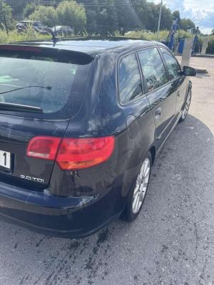 Black Audi A3 2008 in Kaunas, with an engine capacity of 2.00 L and mileage of 313 thousand km for 3650 €, photo 4 on AUTOMOTO.COM.LV