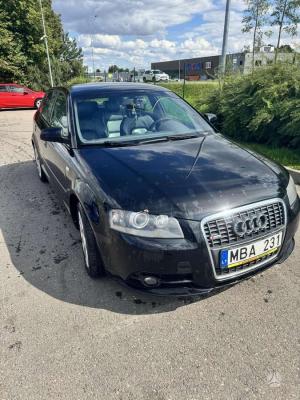 Black Audi A3 2008 in Kaunas, with an engine capacity of 2.00 L and mileage of 313 thousand km for 3650 €, photo 5 on AUTOMOTO.COM.LV