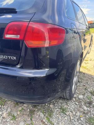 Black Audi A3 2008 in Kaunas, with an engine capacity of 2.00 L and mileage of 313 thousand km for 3650 €, photo 10 on AUTOMOTO.COM.LV
