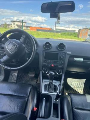 Black Audi A3 2008 in Kaunas, with an engine capacity of 2.00 L and mileage of 313 thousand km for 3650 €, photo 17 on AUTOMOTO.COM.LV