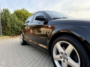 Black Audi A3 2008 in Vilnius, with an engine capacity of 2.00 L and mileage of 289 thousand km for 3450 €, photo 9 on AUTOMOTO.COM.LV