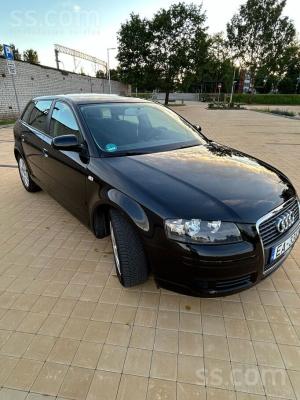 Black Audi A3 2008 in Riga, with an engine capacity of 1.90 L and mileage of 92 thousand km for 5800 €, photo 3 on AUTOMOTO.COM.LV