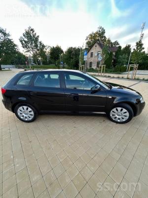 Black Audi A3 2008 in Riga, with an engine capacity of 1.90 L and mileage of 92 thousand km for 5800 €, photo 4 on AUTOMOTO.COM.LV