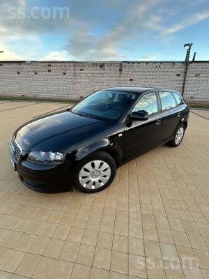 Black Audi A3 2008 in Riga, with an engine capacity of 1.90 L and mileage of 92 thousand km for 5800 €, photo 5 on AUTOMOTO.COM.LV