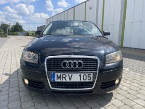 Black Audi A3 2008 in Vilnius, with an engine capacity of 2.00 L and mileage of 230 thousand km for 2999 €, photo 9 on AUTOMOTO.COM.LV
