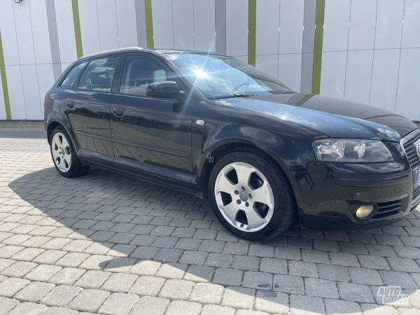 Black Audi A3 2008 in Vilnius, with an engine capacity of 2.00 L and mileage of 230 thousand km for 2999 €, photo 10 on AUTOMOTO.COM.LV