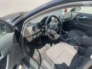 Black Audi A3 2008 in Vilnius, with an engine capacity of 2.00 L and mileage of 230 thousand km for 2999 €, photo 25 on AUTOMOTO.COM.LV