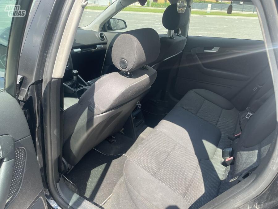 Black Audi A3 2008 in Vilnius, with an engine capacity of 2.00 L and mileage of 230 thousand km for 2999 €, photo 26 on AUTOMOTO.COM.LV