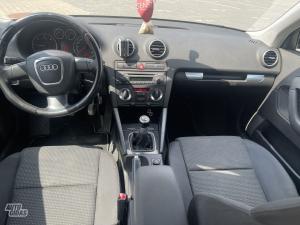 Black Audi A3 2008 in Vilnius, with an engine capacity of 2.00 L and mileage of 230 thousand km for 2999 €, photo 27 on AUTOMOTO.COM.LV