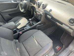 Black Audi A3 2008 in Vilnius, with an engine capacity of 2.00 L and mileage of 230 thousand km for 2999 €, photo 30 on AUTOMOTO.COM.LV
