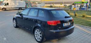 Black Audi A3 2008 in Vilnius, with an engine capacity of 1.97 L and mileage of 290 thousand km for 3500 €, photo 4 on AUTOMOTO.COM.LV