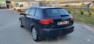 Black Audi A3 2008 in Vilnius, with an engine capacity of 1.97 L and mileage of 290 thousand km for 3500 €, photo 7 on AUTOMOTO.COM.LV