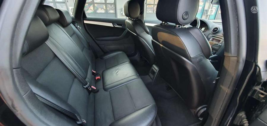 Black Audi A3 2008 in Vilnius, with an engine capacity of 1.97 L and mileage of 290 thousand km for 3500 €, photo 10 on AUTOMOTO.COM.LV