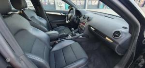 Black Audi A3 2008 in Vilnius, with an engine capacity of 1.97 L and mileage of 290 thousand km for 3500 €, photo 11 on AUTOMOTO.COM.LV
