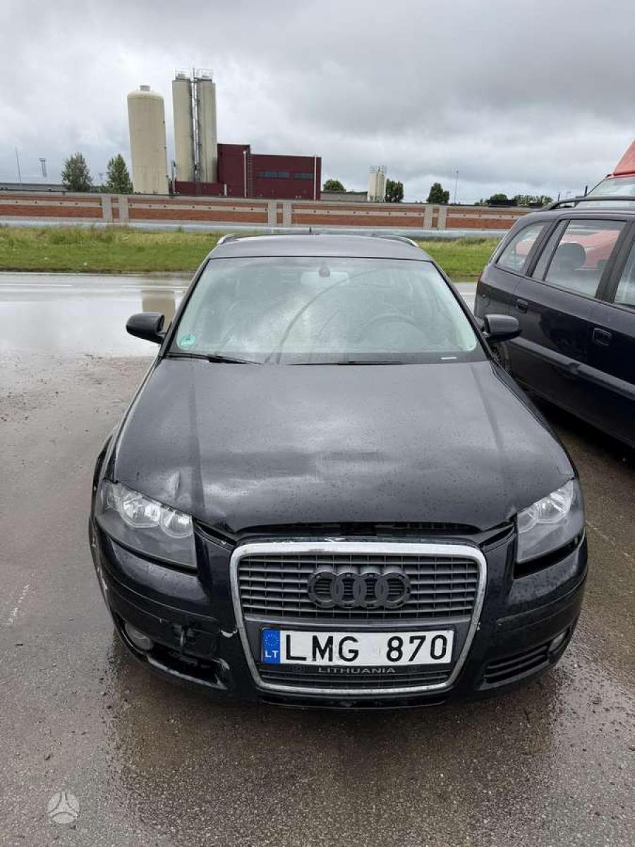 Black Audi A3 2008 in Kaunas, with an engine capacity of 1.80 L and mileage of 245 thousand km for 599 €, photo 3 on AUTOMOTO.COM.LV