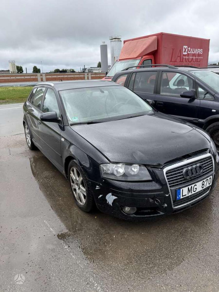 Black Audi A3 2008 in Kaunas, with an engine capacity of 1.80 L and mileage of 245 thousand km for 599 €, photo 4 on AUTOMOTO.COM.LV