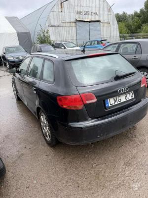 Black Audi A3 2008 in Kaunas, with an engine capacity of 1.80 L and mileage of 245 thousand km for 599 €, photo 5 on AUTOMOTO.COM.LV