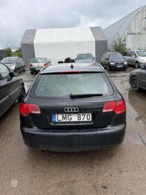 Black Audi A3 2008 in Kaunas, with an engine capacity of 1.80 L and mileage of 245 thousand km for 599 €, photo 6 on AUTOMOTO.COM.LV